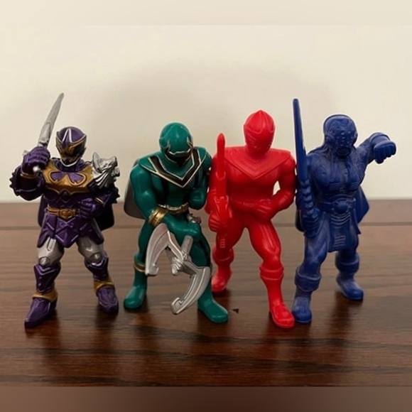Power Ranger | Toys | Power Ranger Mini Action Figure Finger Puppet Toy ...